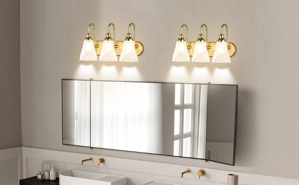 Standard Height Bathroom Vanity Light