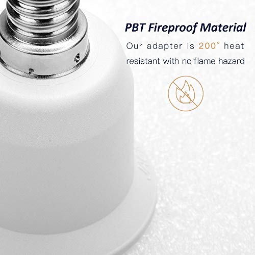 E12 to E26/E27 Adapter Chandelier Light Socket – JACKYLED